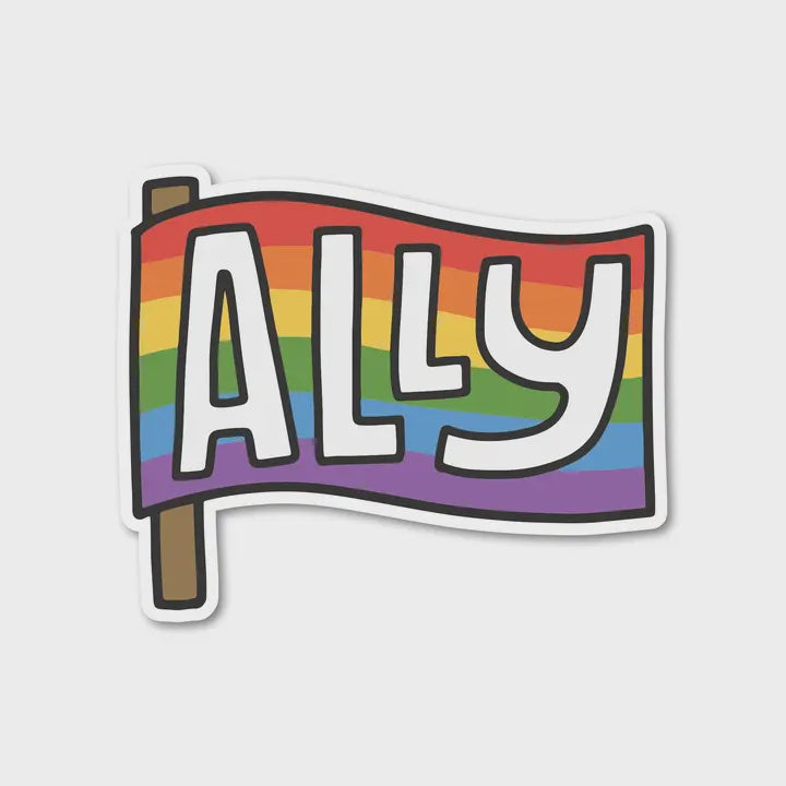 LGBTQ - Ally Sticker – Knit and Bolt