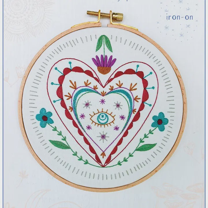 Iron-On Embriodery Pattern – Knit and Bolt